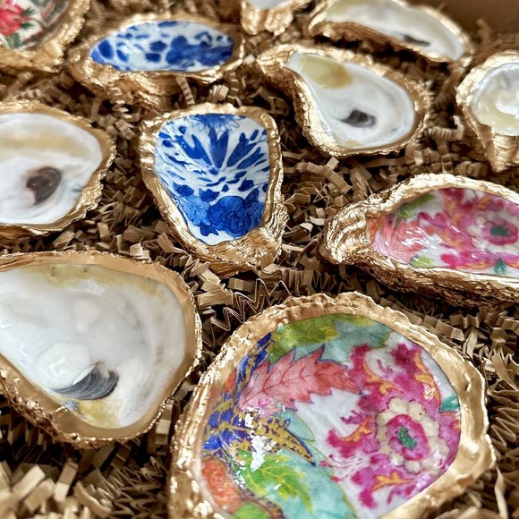 Handmade | Accents | Nwt Oyster Shell Trinket Dish | Poshmark